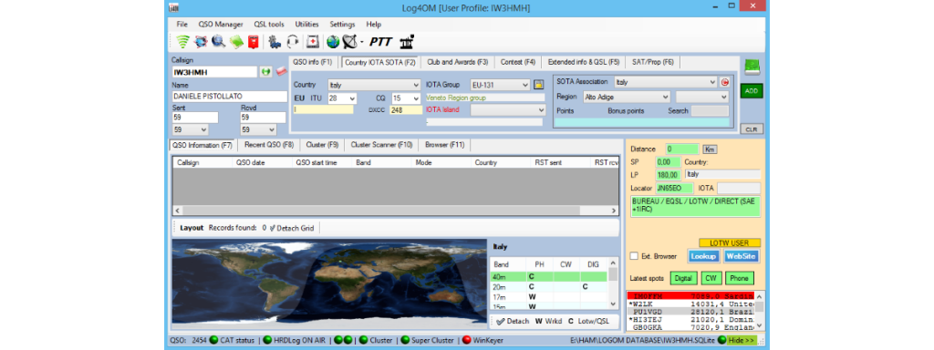 Nouvelle version: LOG4OM version 1.22 | Blog radioamateur de F8ASB