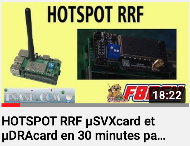F8DSN: Montage du HOTSPOT en VIDEO | Blog radioamateur de F8ASB